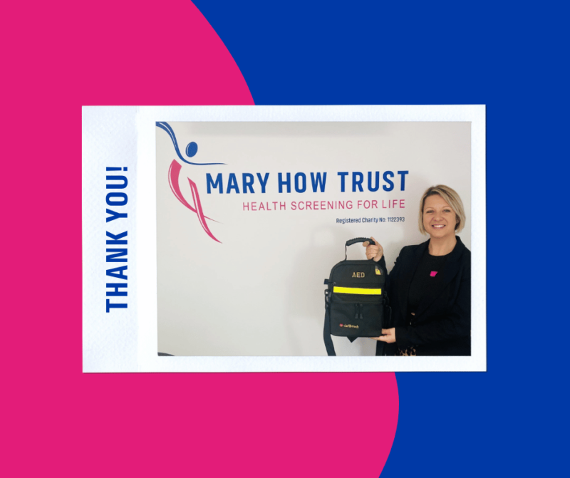 Life-saving equipment arrives at the Mary How Trust - The Mary How Trust